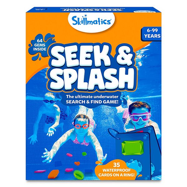 Skillmatics Seek and Splash Underwater Search & Find Game Pool Toy