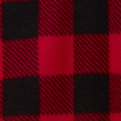Baby Carter's Buffalo Check Fleece Footed Pajamas