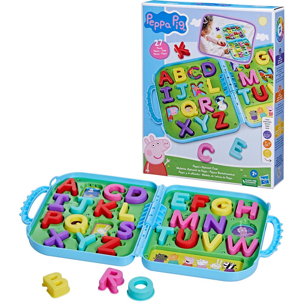 Hasbro Peppa Pig Peppa’s Alphabet Case