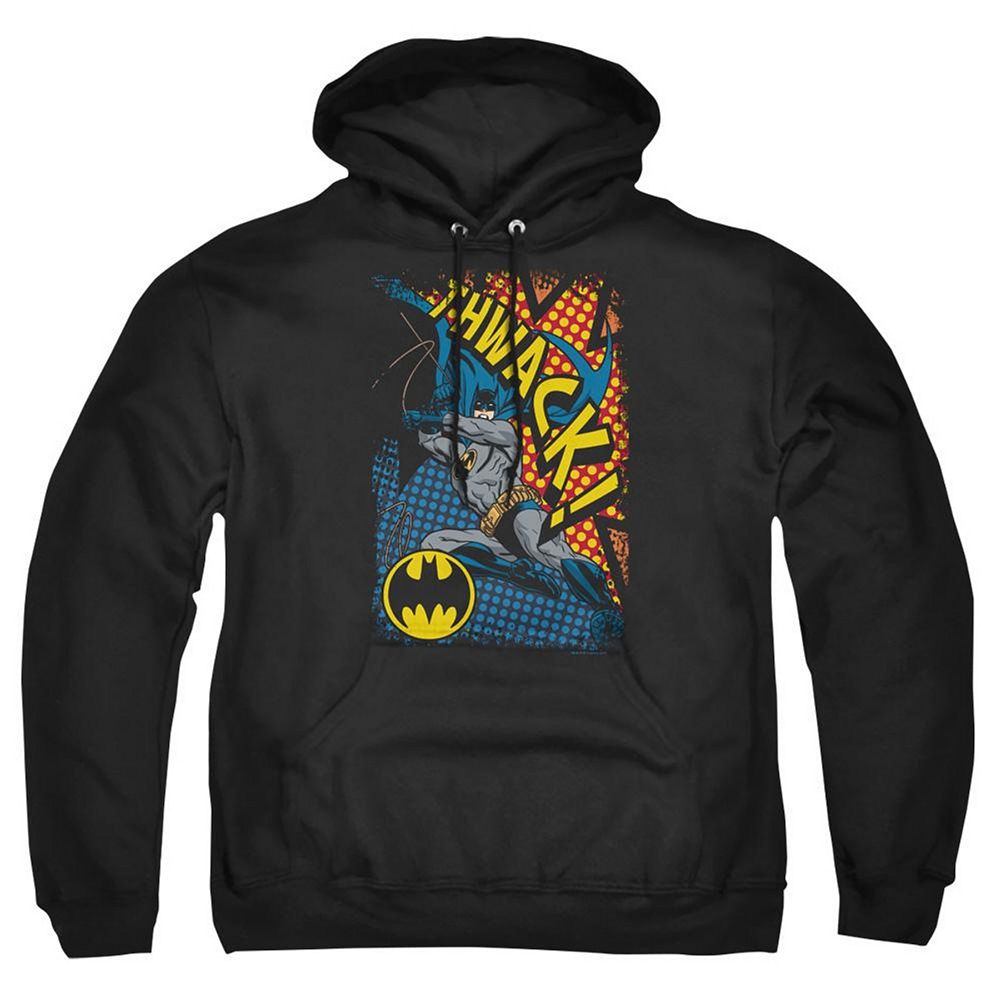 Batman Thwack Adult Pull Over Hoodie