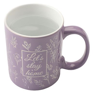 Let's Stay Home Stoneware Mug