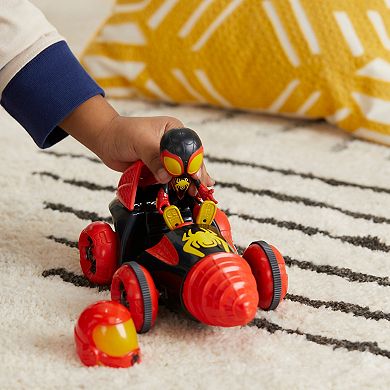 Hasbro Marvel Spidey and His Amazing Friends Web-Spinners Miles with ...