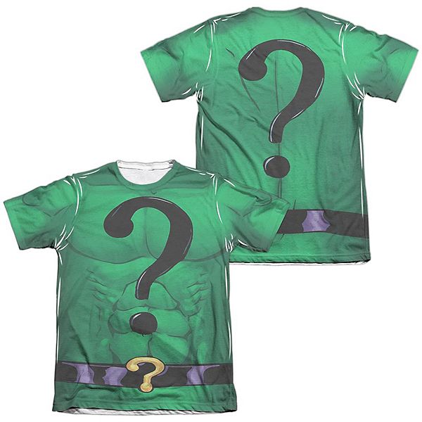 Batman Riddler Uniform Sleeve T-shirt