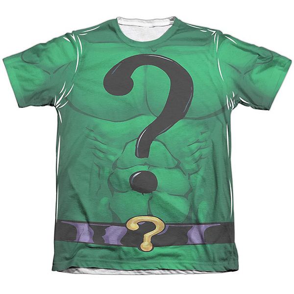 Batman Riddler Uniform Sleeve T-shirt