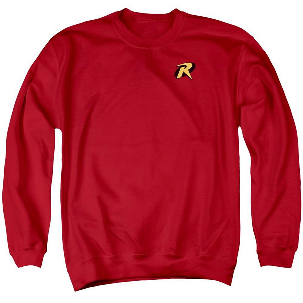 Batman Robin Logo Adult Crewneck Sweatshirt