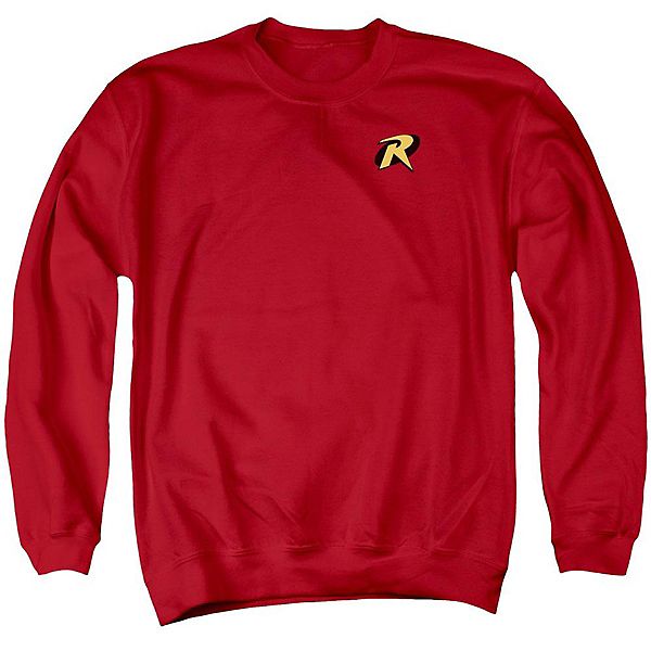 Batman Robin Logo Adult Crewneck Sweatshirt