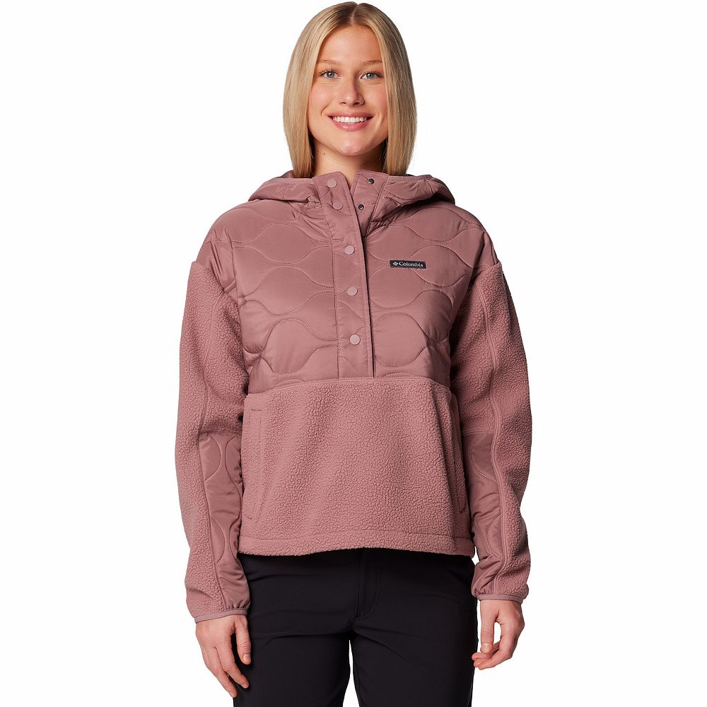 Women's Columbia Cloud Point Hooded Fleece Pullover Jacket