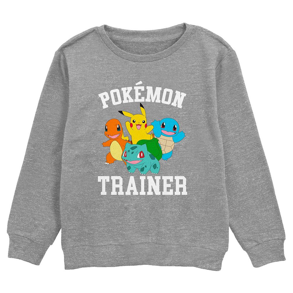 Boys Pokemon Starter Trainer Graphic Fleece