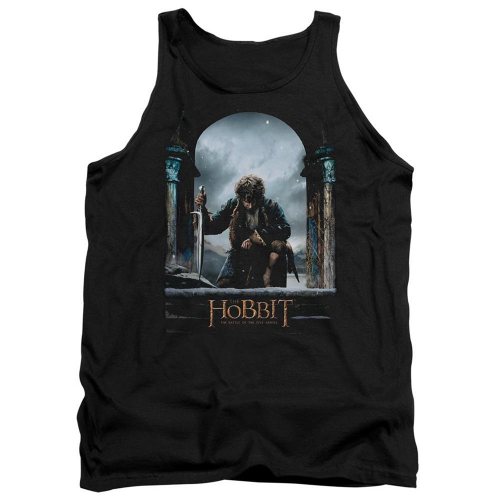 Hobbit Bilbo Poster Adult Tank Top