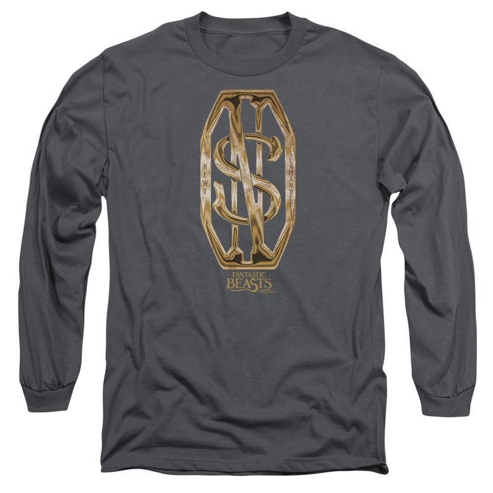 Fantastic Beasts Scamander Monogram Long Sleeve Adult T-shirt