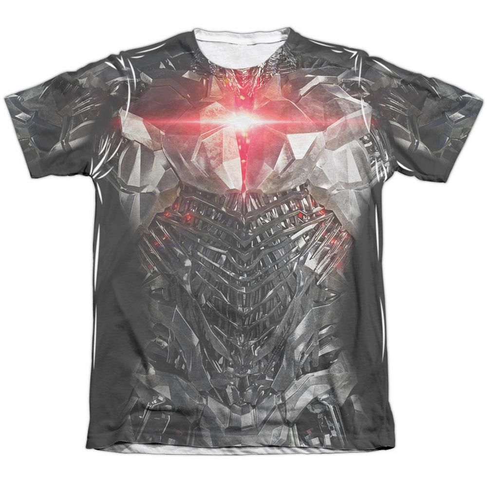Justice League Movie Cyborg Uniform Sleeve T-shirt