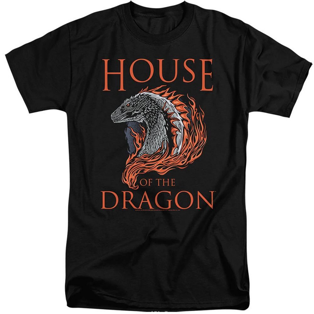 House Of The Dragon Hod Dragon Illustration Short Sleeve Adult Tall T-shirt