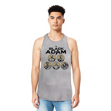 Black Adam Black Adam Contrast Group Adult Tank Top