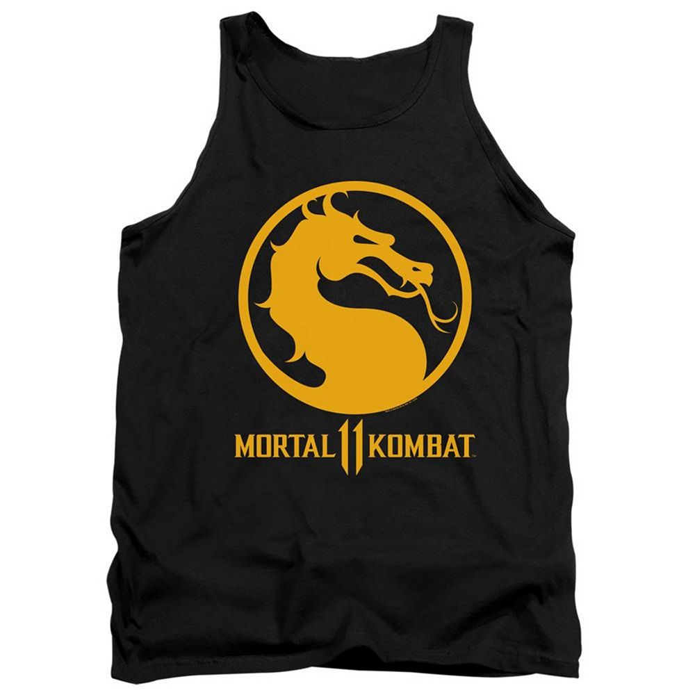 Mortal Kombat 11 Dragon Logo Adult Tank Top