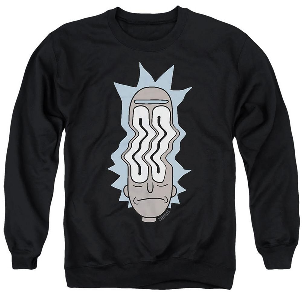 Rick And Morty Rick Waves Adult Crewneck Sweatshirt