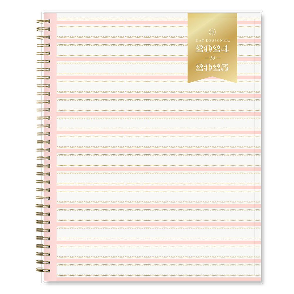 Day Designer 2024-25 School Year Ticking Stripes Planning Calendar