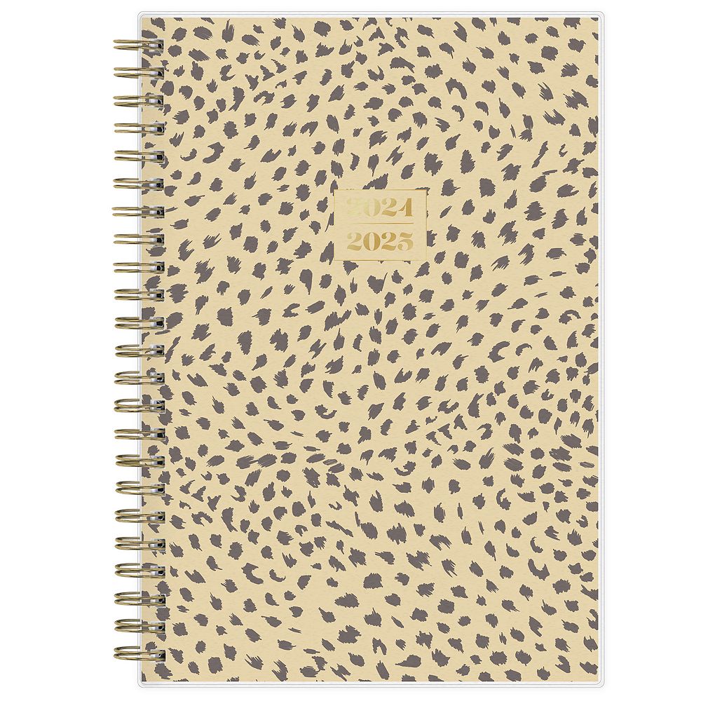 The Everygirl 2024-25 School Year Planning Calendar in Animal Print