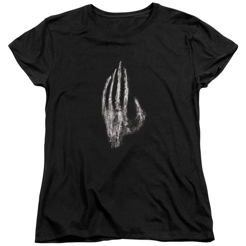 Lord Of The Rings Hand Of Saruman Short Sleeve Womens T-shirt