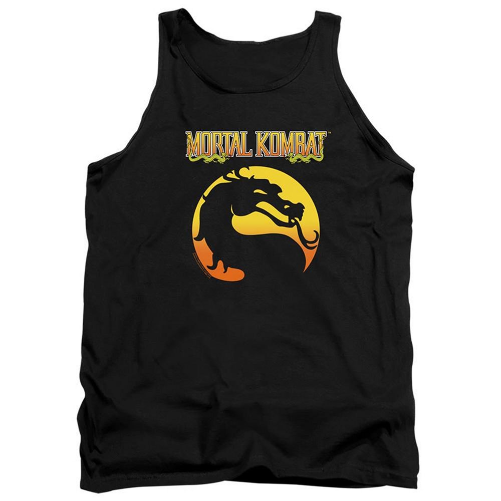 Mortal Kombat Klassic Logo Adult Tank Top