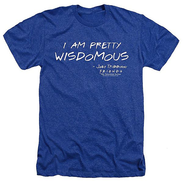 Friends Wisdomous Adult Heather T-shirt