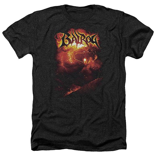 Lord Of The Rings Balrog Adult Heather T-shirt