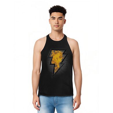 Black Adam Black Adam Beveled Emblem Adult Tank Top