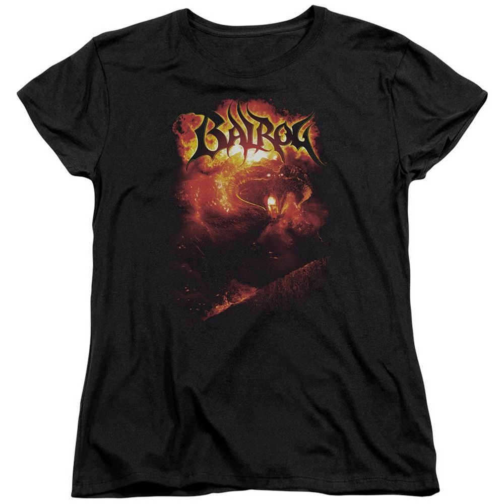 Lord Of The Rings Balrog Short Sleeve Womens T-shirt