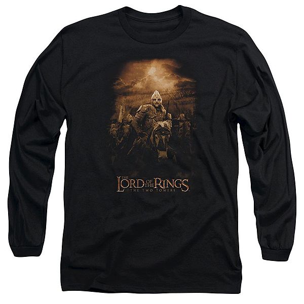 Lord Of The Rings Riders Of Rohan Long Sleeve Adult T-shirt