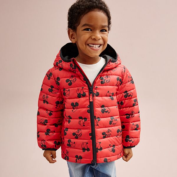 Disney's Mickey Mouse Baby & Toddler Boy Lightweight Puffer Jacket by ...