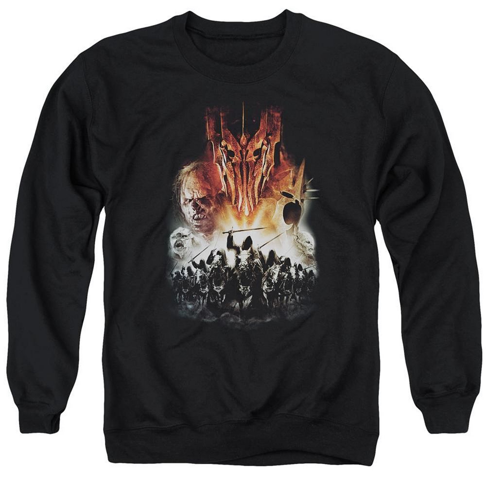Lord Of The Rings Evil Rising Adult Crewneck Sweatshirt