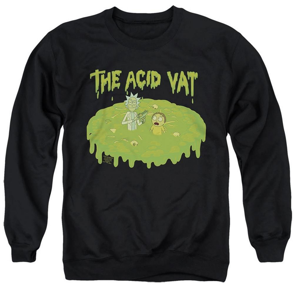 Rick And Morty The Acid Vat Adult Crewneck Sweatshirt