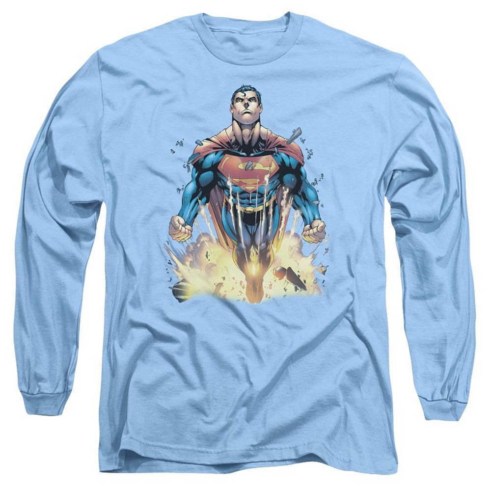 Superman 224 Cover Long Sleeve Adult T-shirt