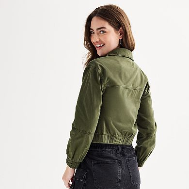 Juniors' SO® Utility Jacket