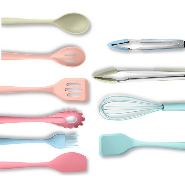 Art and Cook 10-pc. Silicone Utensil Set