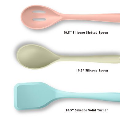 Art and Cook 10-pc. Silicone Utensil Set
