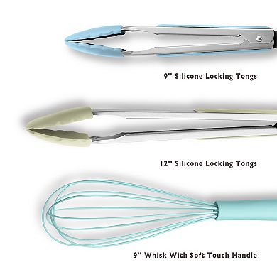 Art and Cook 10-pc. Silicone Utensil Set