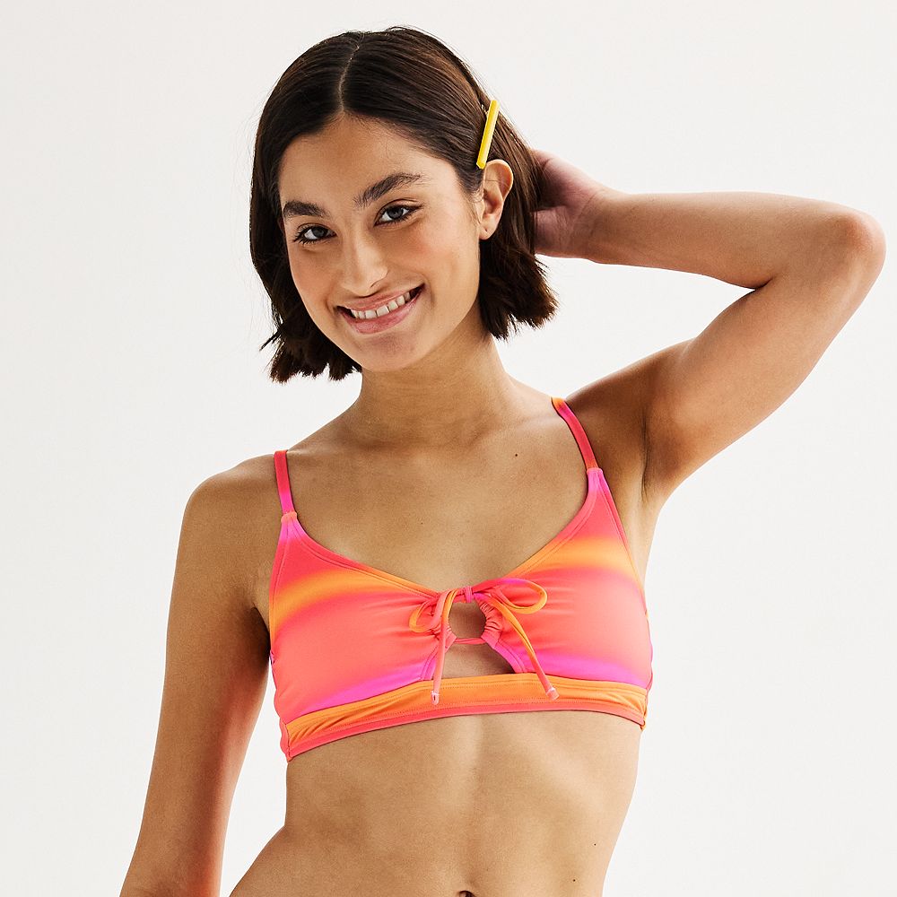 Juniors' Ninety-Nine° Loop Bralette Swim Top