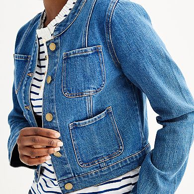 Women's Draper James 4-Pocket Denim Jacket