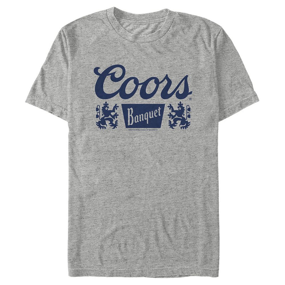 Men's Coors Light Coors Banquet Logo Graphic Tee