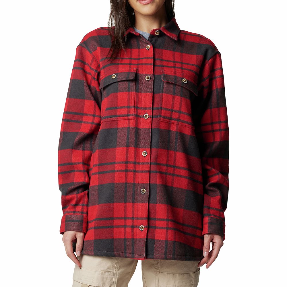 Plus Size Columbia Blue Point Creek Shacket