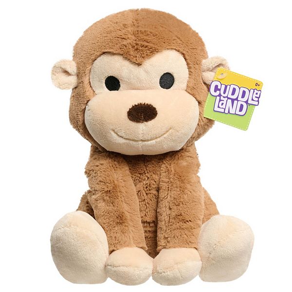 Just Play Cuddle Land Monkey Plush Toy