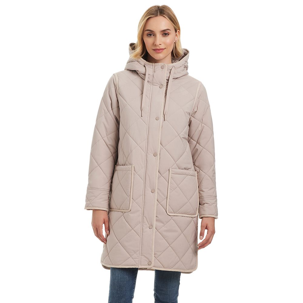 Women's Modern Supply by Sanctuary Long Quilted Jacket