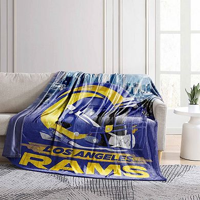 "Los Angeles Rams 66"" x 90"" City Sketch Blanket"