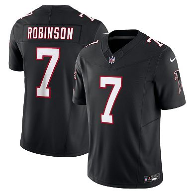 Men's Nike Bijan Robinson Black Atlanta Falcons Alternate Vapor F.U.S.E ...