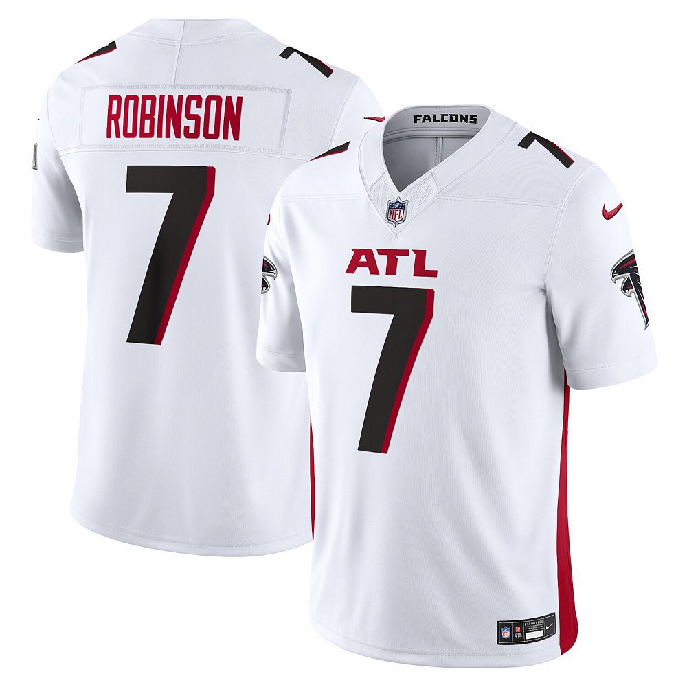 Men's Nike Bijan Robinson White Atlanta Falcons Vapor F.U.S.E. Limited ...