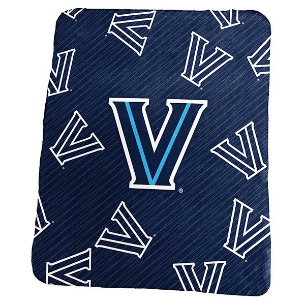 Villanova Wildcats 50" x 60" Repeating Logo Classic Plush Throw Blanket