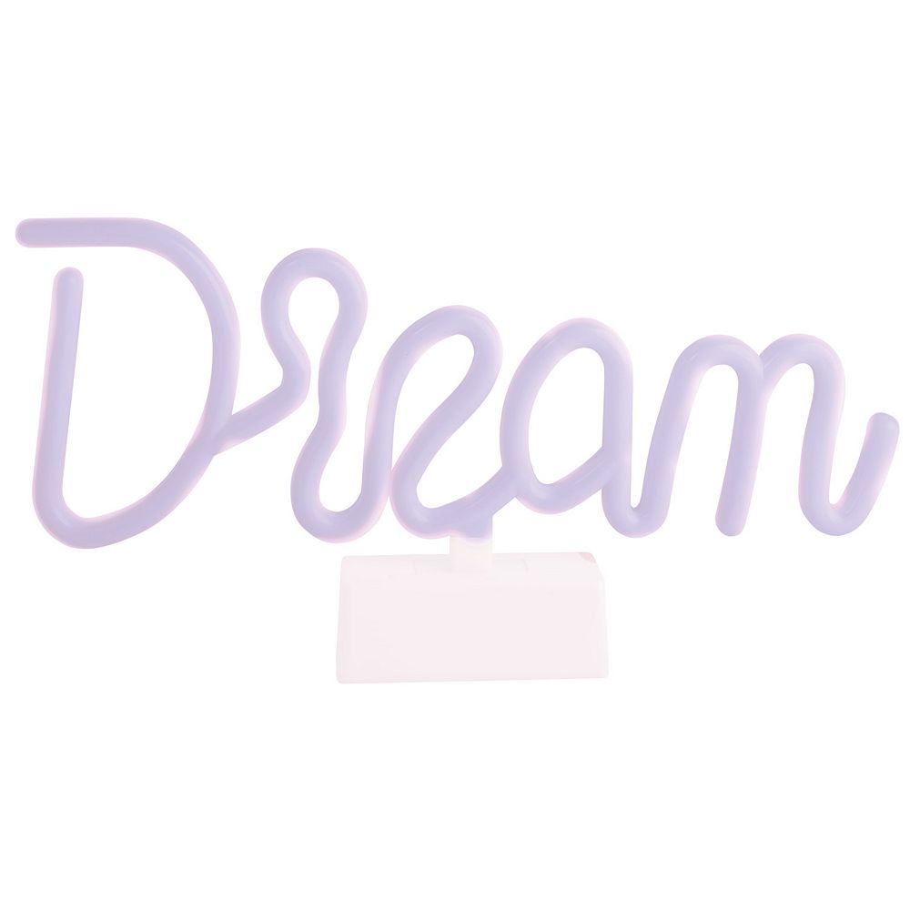 Everyday Decor Neon Glow LED Dreams Lighting Table Decor