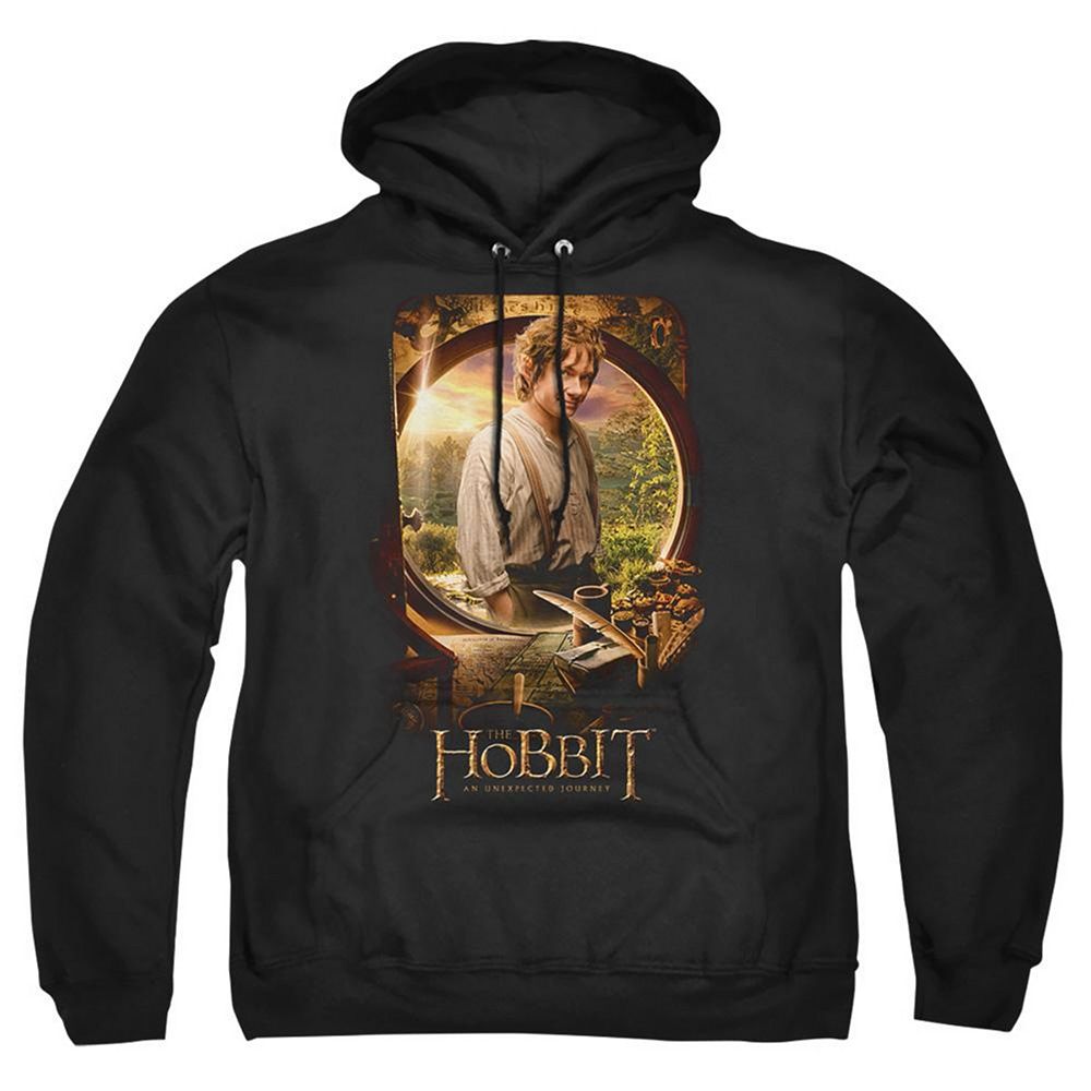 The Hobbit Bilbo Poster Adult Pull Over Hoodie
