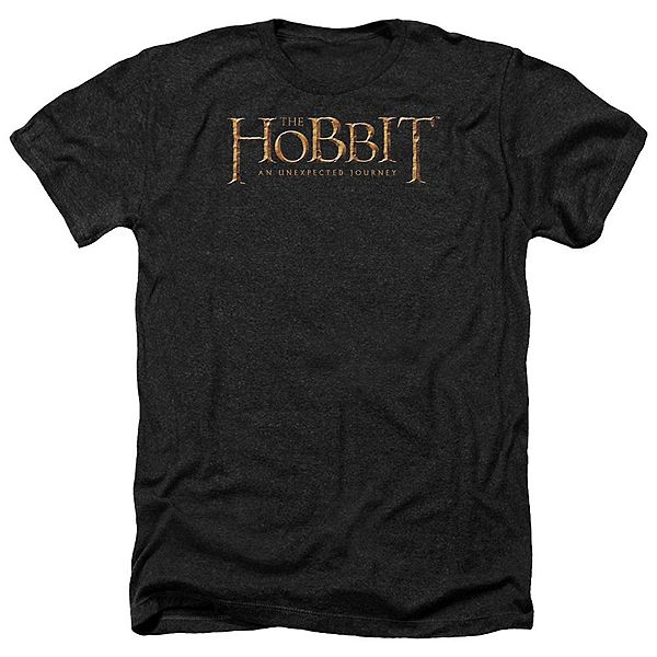 The Hobbit Logo Adult Heather T-shirt