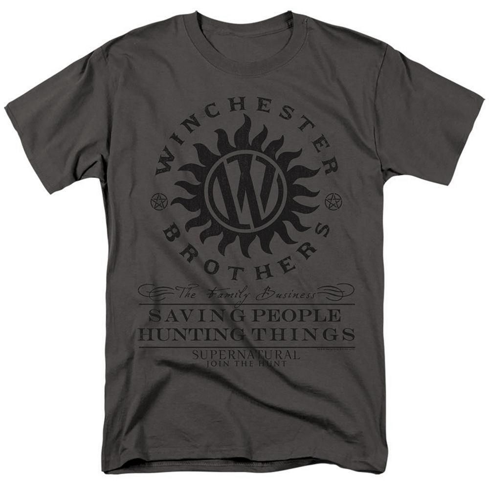 Supernatural Winchester Anti Possession Short Sleeve Adult T-shirt